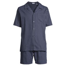 Seidensticker Pyjama kurz 'Classic Twill' Herren Gr&ouml;&szlig;e XXXL dunkelblau