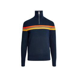 Marks & Spencer Marks & Spencer Pullover Herren Gr&ouml;&szlig;e S navy / goldgelb / orange / wei&szlig;