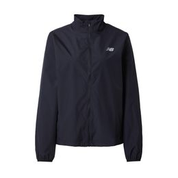 New Balance Sportjacke 'Essentials' Damen Gr&ouml;&szlig;e XS silbergrau / schwarz