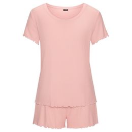 Vivance Shorty 'Dreams' Damen Gr&ouml;&szlig;e XS rosa Winterkleid