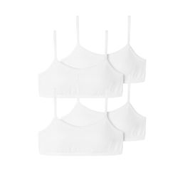 Schiesser Bustier ' 95/5 Organic Cotton ' M&auml;dchen Gr&ouml;&szlig;e 176 wei&szlig;