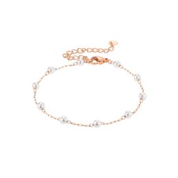Heideman Armband 'Elula' Damen Gr&ouml;&szlig;e One Size rosegold / perlwei&szlig;