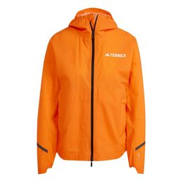 adidas terrex Sportjacke 'Xperior 2.5' Damen Gr&ouml;&szlig;e XL/XXL orange / offwhite