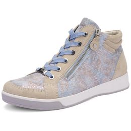 Ara Sneaker Damen Gr&ouml;&szlig;e 40 beige / silber