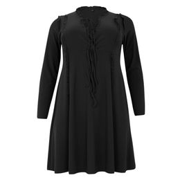 Yoek Kleid Damen Gr&ouml;&szlig;e 38/40 schwarz Winterkleid