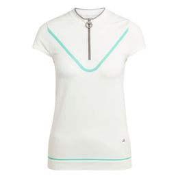 adidas by Stella McCartney Sportshirt 'TrueNature' Damen Gr&ouml;&szlig;e XL/XXL jade / wei&szlig;