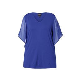 Ulla Popken Shirt Damen Gr&ouml;&szlig;e XXXL/4XL dunkelblau