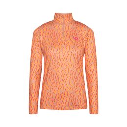 KARI TRAA Funktionsshirt 'Fryd' Damen Gr&ouml;&szlig;e L orange / pink / rosa