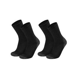 Normani Sportsocken Herren Gr&ouml;&szlig;e 47/50 schwarz