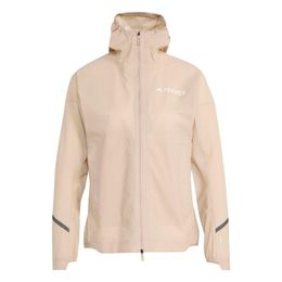 adidas terrex Outdoorjacke 'Xperior 2.5' Damen Gr&ouml;&szlig;e XS cappuccino / schwarz / wei&szlig;
