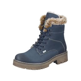 Rieker Stiefelette Damen Gr&ouml;&szlig;e 40 blau Winterschuhe
