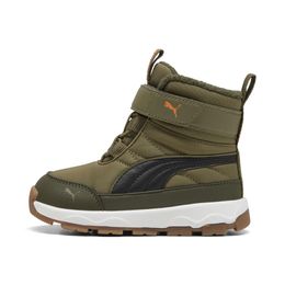 Puma Snowboots 'Evolve' Jungen Gr&ouml;&szlig;e 25 oliv / schwarz