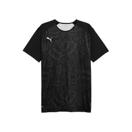 Puma Funktionsshirt 'Teamjaws' Herren Gr&ouml;&szlig;e XL dunkelgrau / schwarz