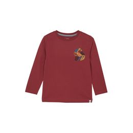 Noppies T-Shirt 'Robbins' Jungen Gr&ouml;&szlig;e 110 azur / senf / feuerrot / schwarz