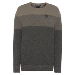 Bruno Banani Pullover Herren Gr&ouml;&szlig;e S sand / hellbraun / dunkelbraun