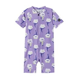 Reima UV-Overall 'Atlantti' Jungen Gr&ouml;&szlig;e 74 lavendel / wei&szlig;