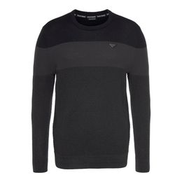 Bruno Banani Pullover Herren Gr&ouml;&szlig;e XXXL anthrazit / schwarz