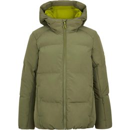 Ziener Sportjacke 'Awar' Jungen Gr&ouml;&szlig;e 152 oliv