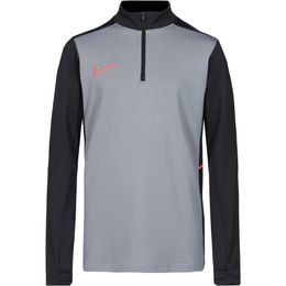 Nike Sportsweatshirt 'Academy 25 Drill' Jungen Gr&ouml;&szlig;e 158 grau / schwarz