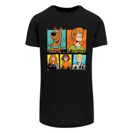 F4NT4STIC T-Shirt 'Group Frames' Herren Gr&ouml;&szlig;e 5XL t&uuml;rkis / braun / orange / schwarz