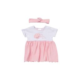 Rock A Bye Baby Boutique Set 'Muschel' Gr&ouml;&szlig;e 80 rosa / wei&szlig;
