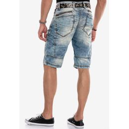 Cipo & Baxx Cipo & Baxx Jeans Herren Gr&ouml;&szlig;e 40 blau / wei&szlig;
