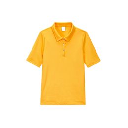 Madeleine Mode Madeleine Poloshirt Damen Gr&ouml;&szlig;e M curry