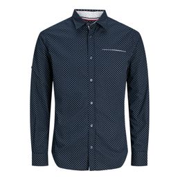 Jack & Jones Jack & Jones Hemd 'Remy' Herren Gr&ouml;&szlig;e S nachtblau / wei&szlig;