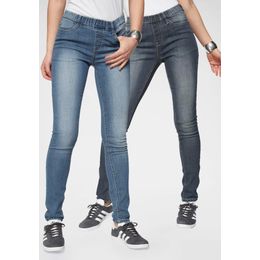 Arizona Jeggings Damen Gr&ouml;&szlig;e 35/36 blue denim / black denim