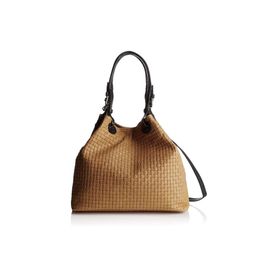 Chicca Borse Handtasche Damen Gr&ouml;&szlig;e One Size cognac