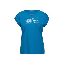 Mammut Funktionsshirt Damen Gr&ouml;&szlig;e XL azur / wei&szlig;