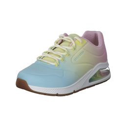 Skechers Sneaker 'Uno 2' Damen Gr&ouml;&szlig;e 35.5 hellblau / pastellgelb / hellpink