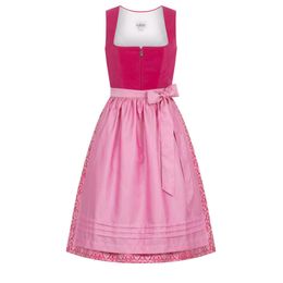 Trachtenhof N&uuml;bler Dirndl 'Dirndl Midi Karla' Damen Gr&ouml;&szlig;e 46 pink