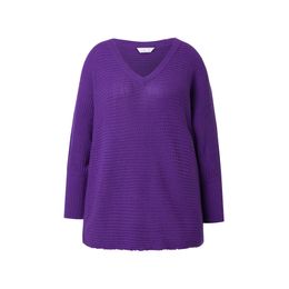 MIAMODA Pullover Damen Gr&ouml;&szlig;e L/XL violettblau