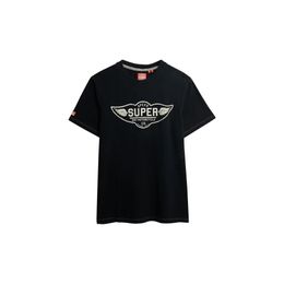 Superdry & Co T-Shirt Herren Gr&ouml;&szlig;e XL schwarz / wei&szlig;