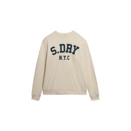 Superdry & Co Sweatshirt Damen Gr&ouml;&szlig;e M/L beige / marine