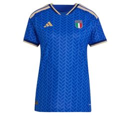 adidas Performance Funktionsshirt 'Italy 26 Women's Team Home Authentic' Damen Gr&ouml;&szlig;e L blau / gelb