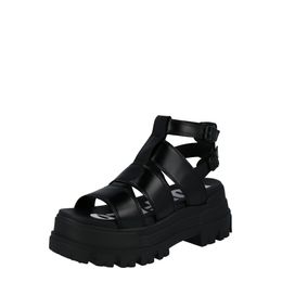 Buffalo Sandalen 'ASPHA GLD' Damen Gr&ouml;&szlig;e 38 schwarz