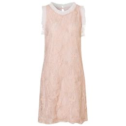 ana alcazar Kleid 'Daisa' Damen Gr&ouml;&szlig;e 34 rosa / wei&szlig; Winterkleid