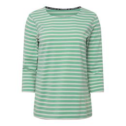 Lauras&oslash;n Shirt Damen Gr&ouml;&szlig;e XXL grau / mint