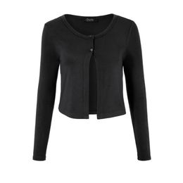 Aniston Selected Strickjacke Damen Gr&ouml;&szlig;e L schwarz