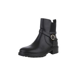 Ital-Design Stiefelette Damen Gr&ouml;&szlig;e 38 schwarz Winterschuhe