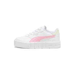 Puma Sneaker 'Cali Court' Jungen Gr&ouml;&szlig;e 30 pastellgr&uuml;n / rosa / silber / wei&szlig;