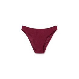 CALZEDONIA Bikinihose 'CRINKLE WAVES' Damen Gr&ouml;&szlig;e L bordeaux
