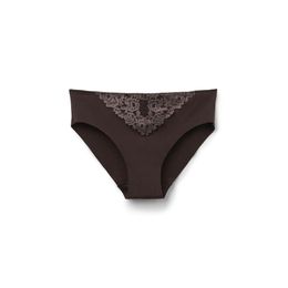 Intimissimi Slip 'Pretty Flowers' Damen Gr&ouml;&szlig;e XXL dunkelbraun