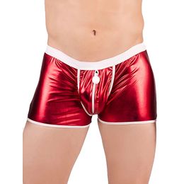 Andalea Boxershorts 'Weihnachts Wetlook-Boxer' Herren Gr&ouml;&szlig;e 4XL/5XL rot