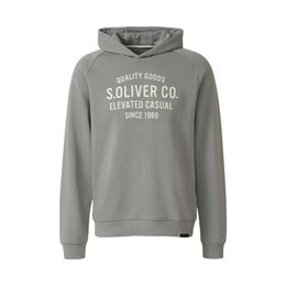 s.Oliver Sweatshirt Herren Gr&ouml;&szlig;e XXXL dunkelgrau / wei&szlig;