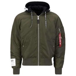 Alpha Industries &Uuml;bergangsjacke 'MA-1 ZHP' Herren Gr&ouml;&szlig;e S oliv