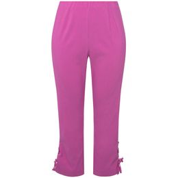 MIAMODA B&uuml;gelfaltenhose Damen Gr&ouml;&szlig;e 52 dunkelpink