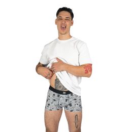 American Socks Boxershorts 'The Wall' Herren Gr&ouml;&szlig;e M blau